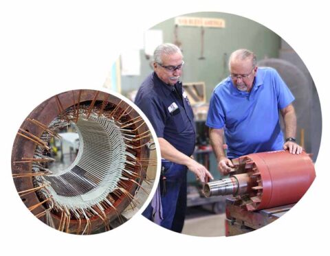 B+M Industrial | Industrial Motor and Machine Sales and Repair